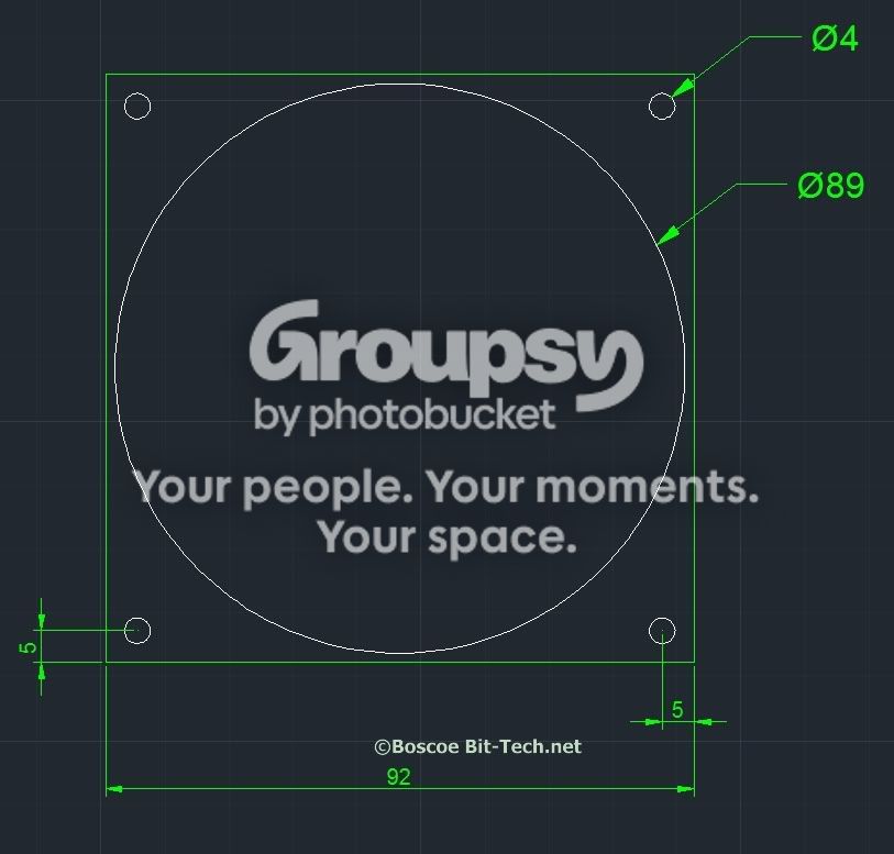 Guide - Cut out size guide CAD pics within. I/O, fans, PSU etc! | bit ...